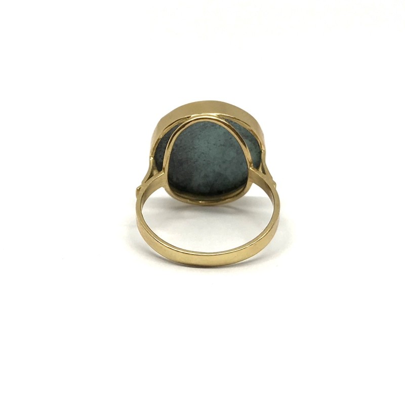 Fabula etrusca anello oro 18 kt